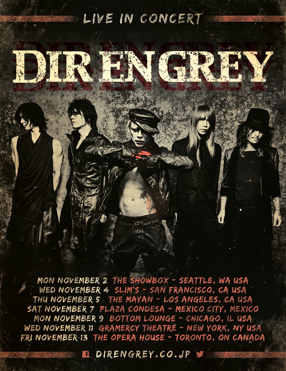 Back Beat Seattle | Show Preview: DIR EN GREY @ Showbox at the Market ...